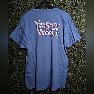 Hanes | Shirts | Hanes Blue Satire Covid Graphic Mens Tee | Poshmark